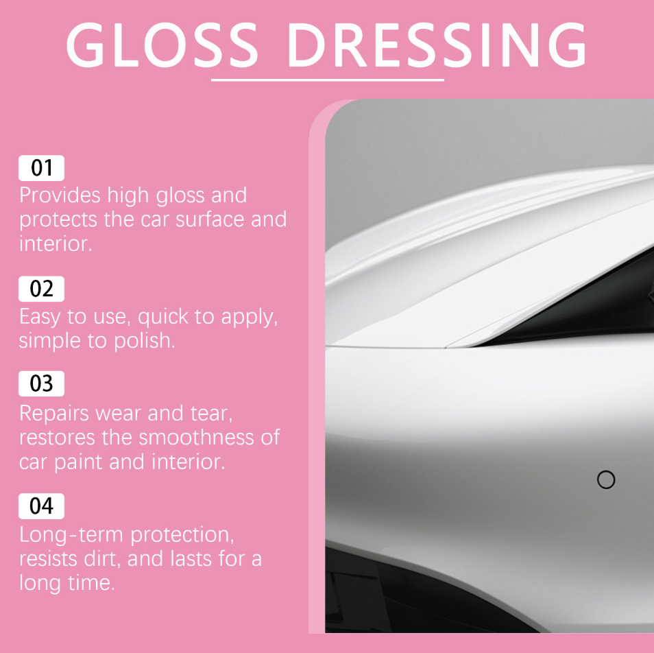 Gloss Dressing - Car Interior and Exterior Protector – Natechcle